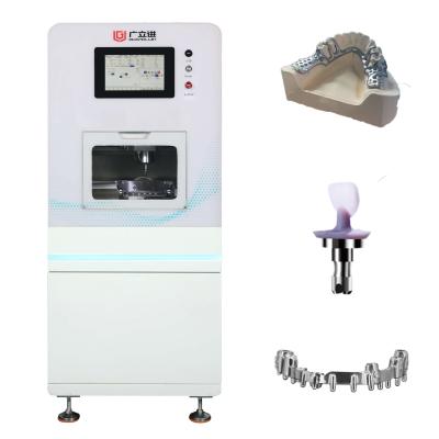 China High Precision Cad Cam 5 Axis Dental Prosthesis Milling Machine for sale