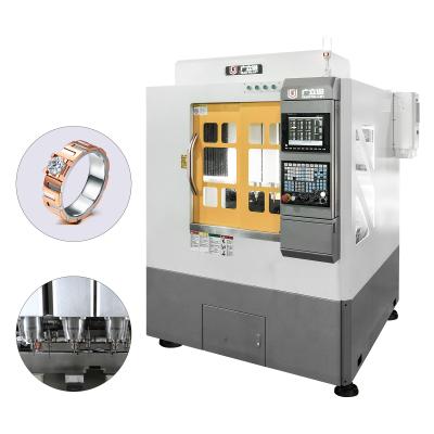 China G5-240 Four-station 5-axis Machine  CNC Engraving Marking Machine CNC Gold Jewellery  5-axis CNC Milling Machine for sale