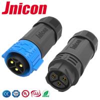 China M25 IP67 Male Female Waterproof Connector 3 Pin High Current Power Connectors for sale