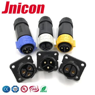 China CE approval M25 Waterproof Panel Mount Connector Quick Lock Electrical Power Connectors for sale