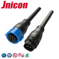 China M25 IP67 Wire Connector 600V Male Female Connector 2 Pin Aging Resistant for sale