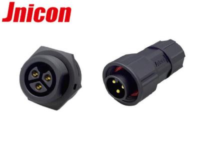 China 300V 40A IP67 Round Electrical Connectors M16 3 Conductor UL Approved for sale
