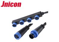 China IP68 2 Pin Power LED Connector Underground Copper Alloy Contact Material for sale