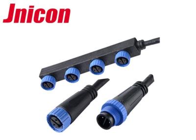 China IP68 2 Pin Power LED Connector Underground Copper Alloy Contact Material for sale