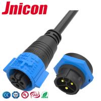 China M19 IP67 Solar Connectors Quick Release 3 Pin Power Connectors Waterproof for sale