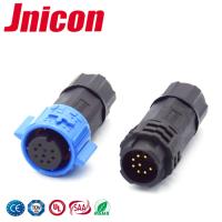 China 8 Pin Waterproof Connector M19 Male Female IP67 Circular Data Connectors for sale