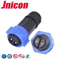 China 2Pin M19 Electrical Wire To Wire Connectors Push Locking 300V DC Waterproof for sale