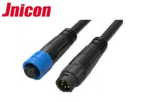 China 5 Pole M12 Waterproof Connector Quick - Lock High Durability Corrosion Resistance for sale