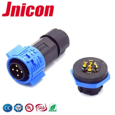 China 5A IP67 M19 5 Pin Waterproof Connector Wire To Board Circular IP67 Power Connectors for sale