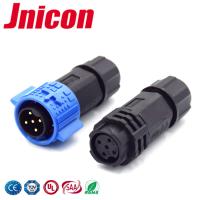 China 300V M19 Waterproof 5 Pin Connector Push Lock Male Female Power Connectors for sale