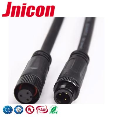 China M12 Outdoor Lighting Connectors IP67 Waterproof Low Voltage Wire Connectors for sale