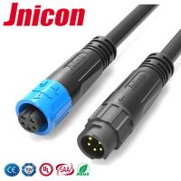 China M12 IP67 Waterproof Outdoor Wire Connectors Quick Lock Molded Power Connector for sale