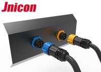 China Self Locking Weather Proof Cable Connector 4 Pin M25 PPA High Stability for sale