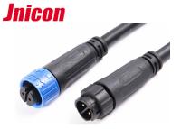 China Molding Cable 12V Male And Female Connectors Nylon Shell For Outdoor Light for sale