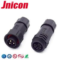 China 20A M19 IP68 3 Pin Connector Gold Plated Male And Female Waterproof for sale