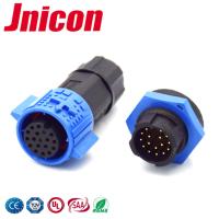 China 5A IP67 12 Pin Outdoor Waterproof Cable Connector M19 Data Plug And Socket for sale