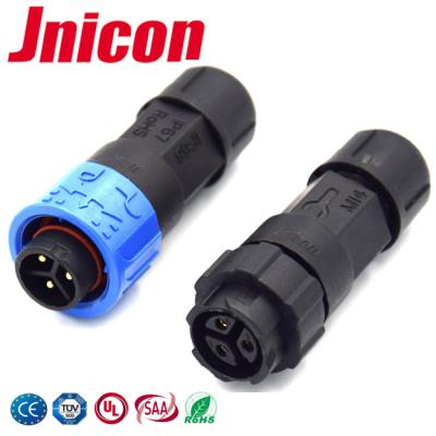 China Jnicon M16 300V 10A Low Voltage Wire Connectors Waterproof Quick Power Connector for sale