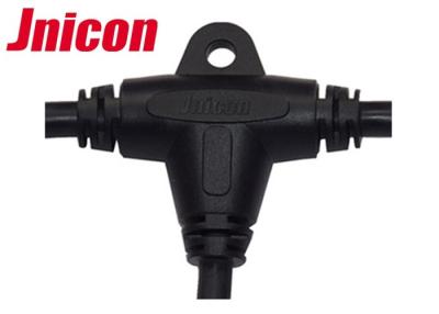 China T Shape Outdoor Wire Connectors IP67 Electrical High Current And Voltage for sale