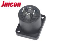 China 4 Jack Waterproof DC Power Connector Panel Mount Plug And Socket Aviation Connect for sale