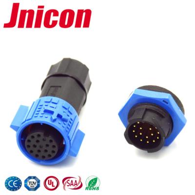 China M19 12 Pin IP67 Circular Connectors 5A Quick Plug Socket PA66 Material for sale