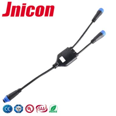 China Y-Branch 10A Wire Splice Connector 20~16AWG Waterproof 2 Ways Connector for sale