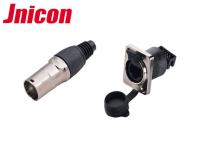 China Panel Mount Signal IP65 Ethernet Connector With UL / CE / TUV Certification for sale