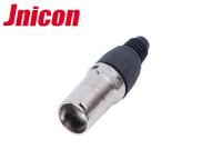 China Ethercon Type Waterproof Electrical Connectors 90 Degree For Signal Transmission for sale