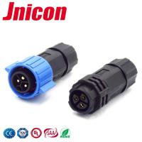 China PA66 M19 20A 3 Phase Power Connector Outdoor Waterproof Wire To Wire Quick Connector for sale