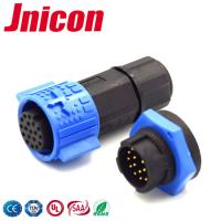 China 300V M19 16 Pin Waterproof Plug And Socket Connector CE Obtain Industrial Data Connector for sale