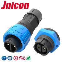 China M16 -40℃~105℃ Waterproof 2 Pin Power Connector 10A Outdoor Male Female Connector for sale