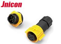 China Circular M19 Waterproof Connector 300V 20A Push Locking Dust Proof for sale