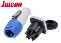 China Powercon IP65 Outdoor Waterproof Connectors , LED Screen Outdoor Electrical Cable Connectors for sale