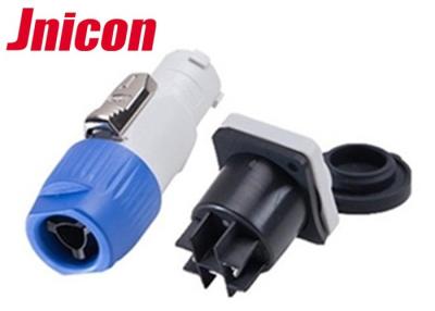 China Powercon IP65 Outdoor Waterproof Connectors , LED Screen Outdoor Electrical Cable Connectors for sale