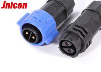 China 2 Pin Waterproof Plug Connectors , Waterproof Electrical Wire Plug Connectors for sale