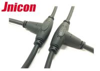 China 3 Way Molded Outdoor Electrical Wire Connectors With Cable For Garden Light IP68 for sale