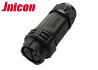 China Circular M19 Waterproof Connector 300V 20A Push Locking Dust Proof for sale