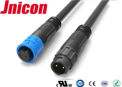 China M12 IP67 Waterproof Audio Connector 3 Pin PA66 Material For Power Application for sale
