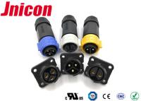 China Jnicon M25 2 PIN High Current Waterproof Connectors for sale