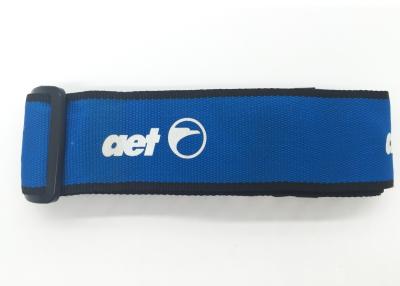 China Promotional customized logo adjustable buckle travel luggage strap/belt for sale