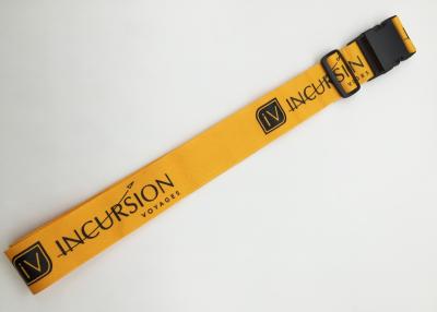 China customized Adjustable  plastic buckle suitcase  luggage strap for promotions for sale