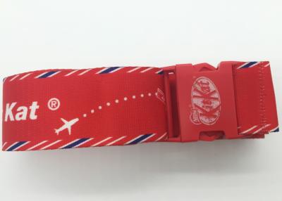 China Custom strong personalised Luggage straps with any color and any printing for sale