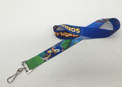China Lovely Cartoon Dye Sublimation Lanyards For Kids With Swivel Hook for sale