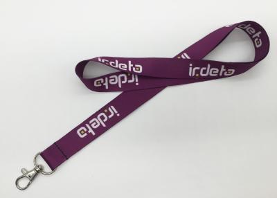 China Custom sublimated  polyester lanyards with different letters with lobster clips for sale