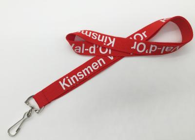 China Promotional silk-screened  polyester lanyard  with any color as your request for sale