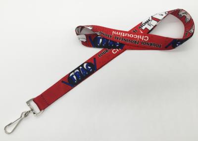 China Colorful personalized heat transfer  lanyards with  swivel hook for advertisment for sale