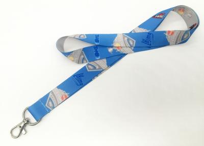 China Fantastic Dye Sublimation Lanyards / Id Badge Lanyard With Cake Logo for sale
