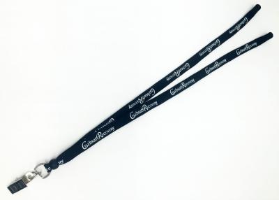 China 183 Color Options OEM Custom Key Lanyards With Adjusted Buckles for sale
