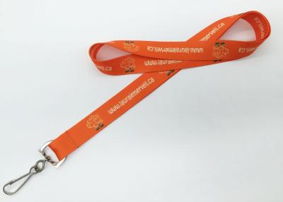 China Polyester Flat Dye Sublimation Lanyards With Customized Logo Size for sale