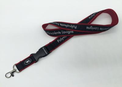 China Multi Colored Heat Transfer Print Work Badge Lanyards , Custom Sublimation Lanyards for sale