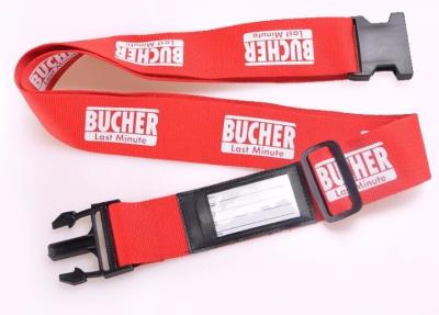 China Multi Colors Personalised Luggage Straps With Quick - Release Buckle for sale